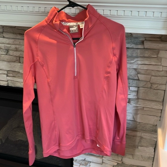 Puma | Tops | Puma Quarter Zip Golf Pullover M | Poshmark